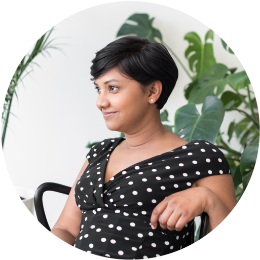 Download Profile Picture Of Shelly The Founder Sitting In A - Dress ...