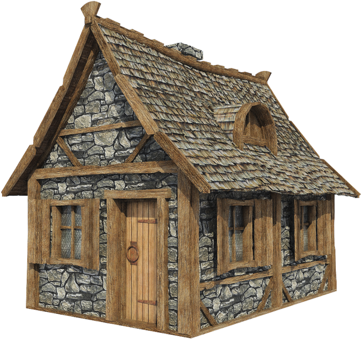 Download Minecraft Wooden House - Full Size PNG Image - PNGkit
