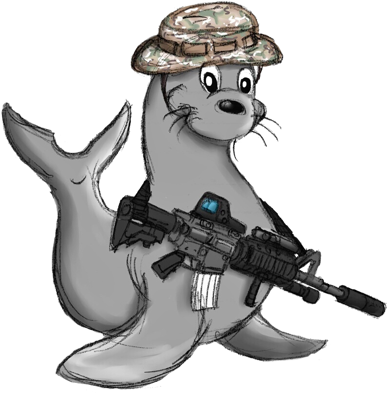 Download Circa 1962 Adopted As Seal Team One Mascot - Sammy The Seal ...