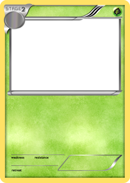 Download Png Free Stock Bw Grass Stage Card Blank By The - Green ...