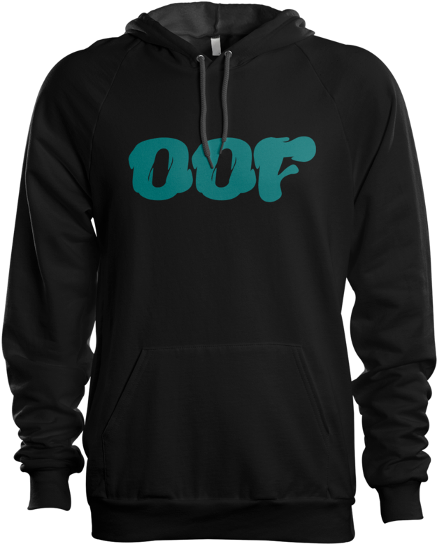 Download Oof Text Hoodie - Esports Hoodie With Sponsor - Full Size PNG ...