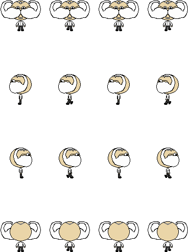 Download Docta Buff Final Sprite Sheet - Cartoon - Full Size PNG Image ...