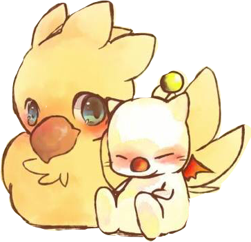 Download Transparent Chocobo & Moogle Interesting Cute Ffbe Moogle ...