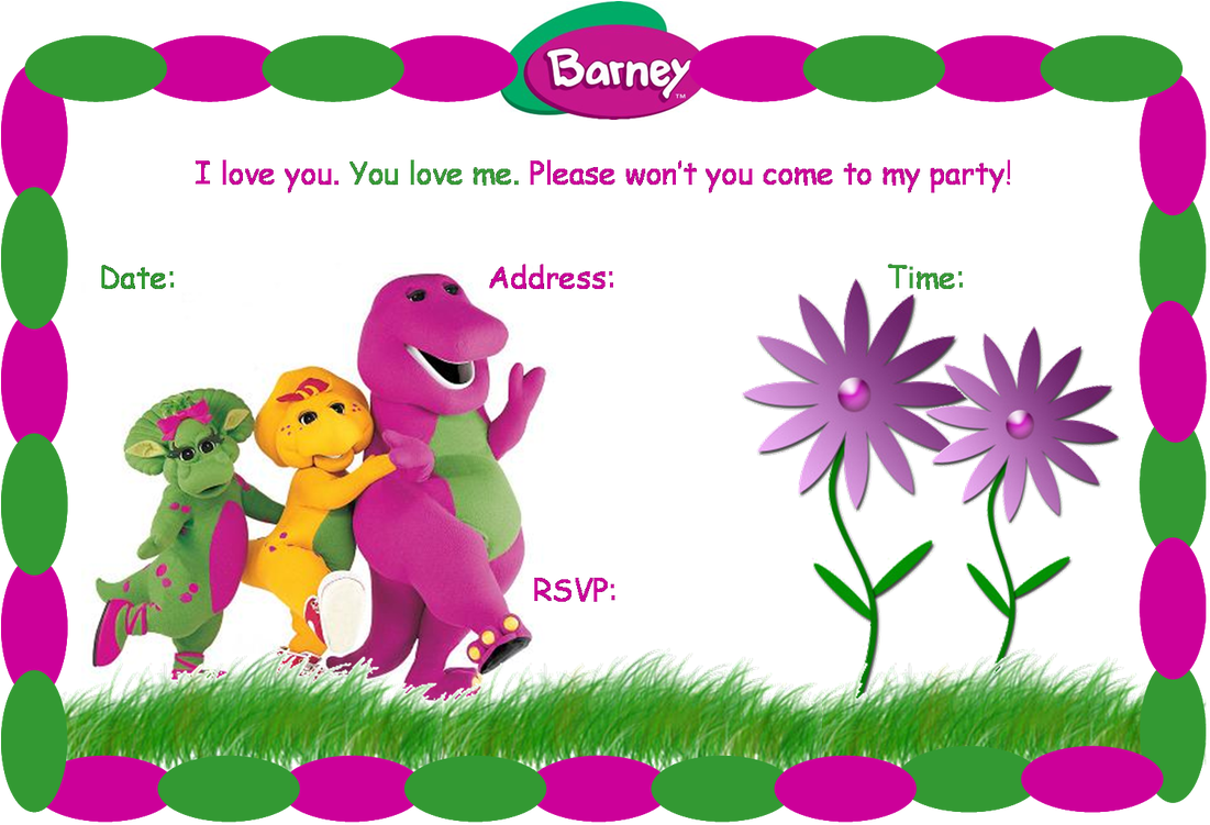 Download Transparent Purple Barney Wallpaper Desktop Background Free ...
