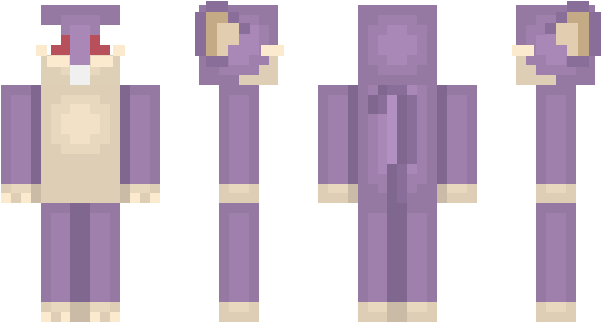 Download Minecraft Skin Rattata - Skins De Teletubbies Minecraft - Full ...