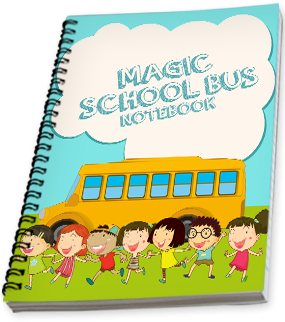 Download Effit Magic School Bus Notebook - Cartoon - Full Size PNG ...