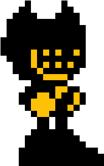 Download Bendy With A Sonic Sprite As A Base - Cartoon - Full Size PNG ...