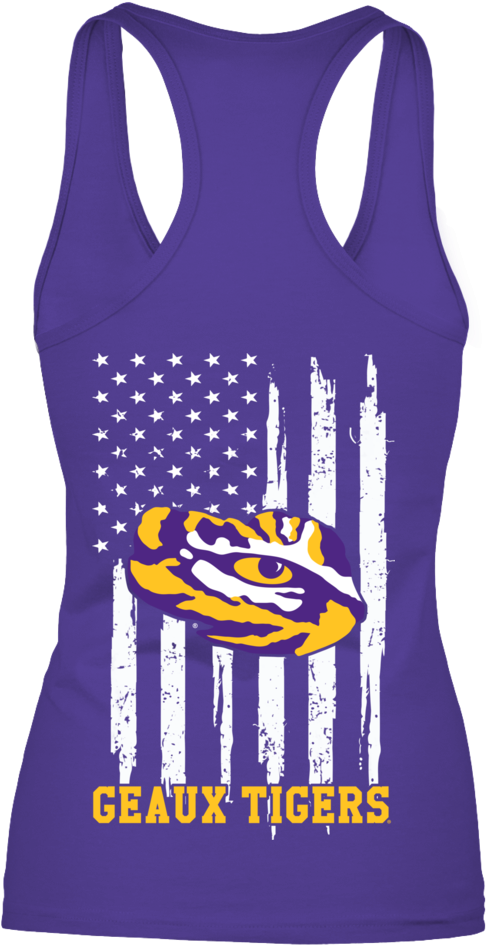 Download Geaux Lsu Tigers Nation Flag Slogan Back Shirt Noble - Shirt ...