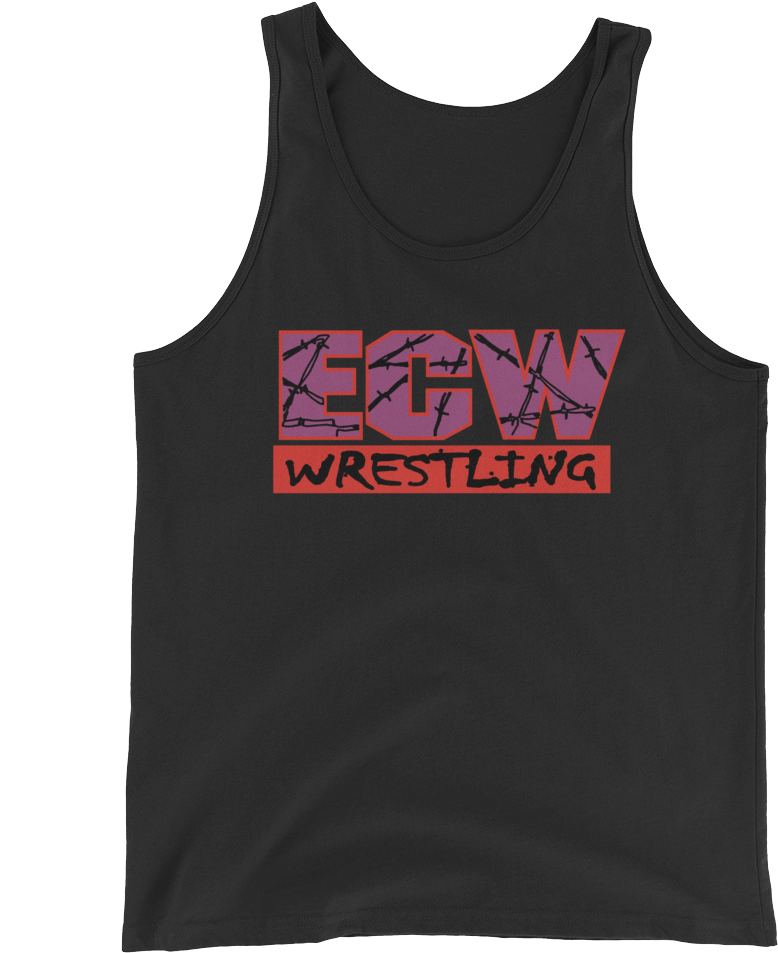 Download Ecw Classic Logo Unisex Tank Top - Top - Full Size PNG Image ...