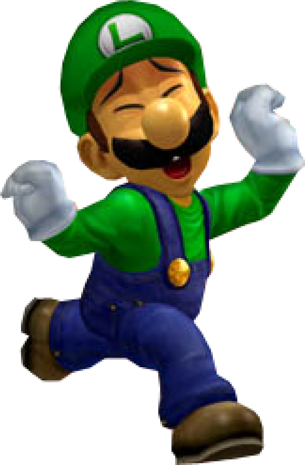 Download Super Smash Bros Melee Luigi - Full Size PNG Image - PNGkit