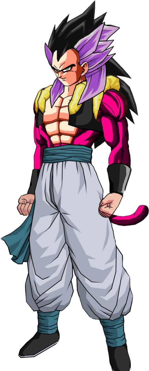 Download By Hddragonballafhd - Dragon Ball Gotenks Ssj4 - Full Size PNG ...