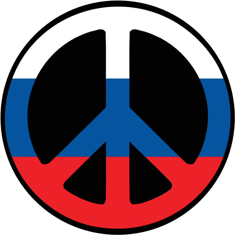 Download Russia Peace Symbol Flag 4 Scallywag Peacesymbol - Russian ...