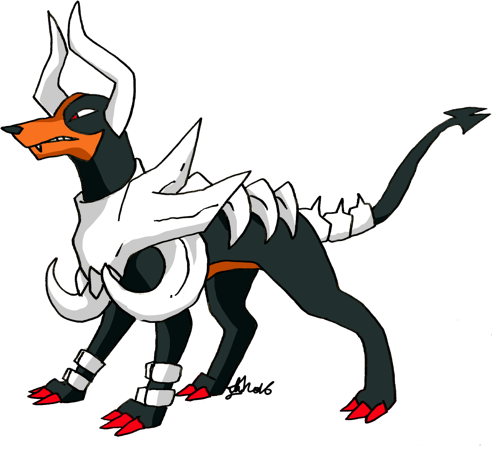 Download - - Mega Houndoom - - - Mega Houndoom - Full Size PNG Image ...