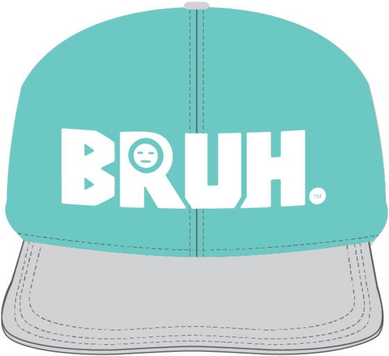 Download Bruh Blue Snapback-18 - Full Size PNG Image - PNGkit