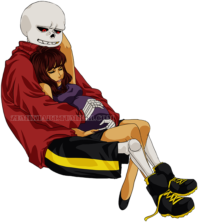 Download Underfell Frans, With A Pregnant Frisk - French Language ...