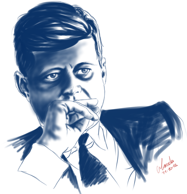 Download Transparent Discover Ideas About Jfk Portrait - John F ...