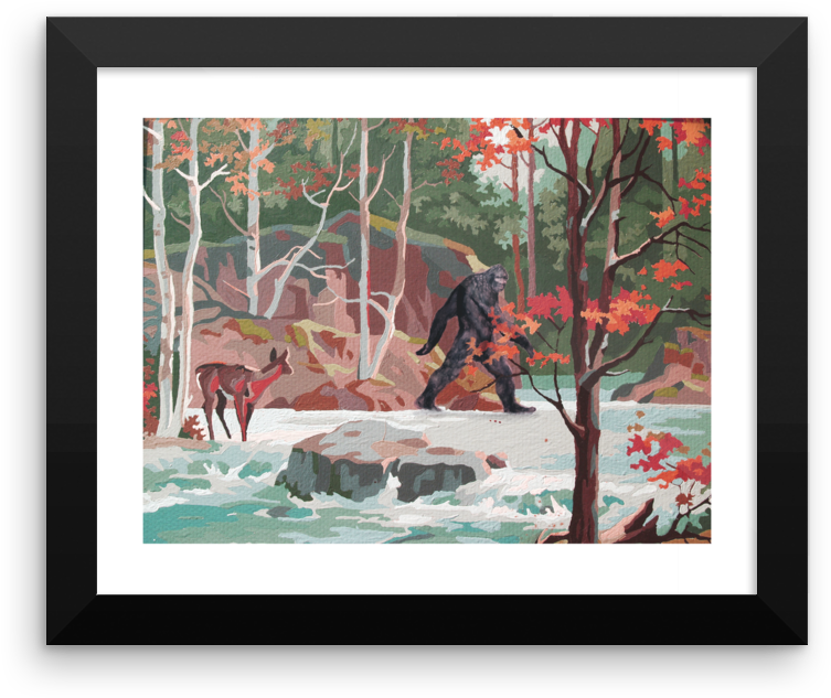 Download Framed Art Print - Folklore - Full Size PNG Image - PNGkit