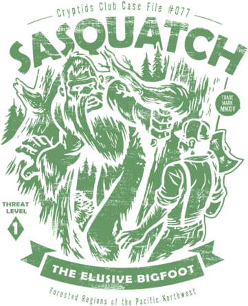 Download Sasquatch - Illustration - Full Size PNG Image - PNGkit