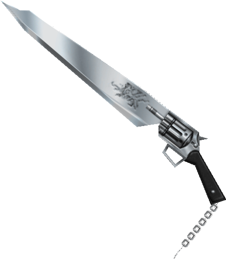 Download Dissidia-revolver - Final Fantasy Knife Gun - Full Size PNG ...
