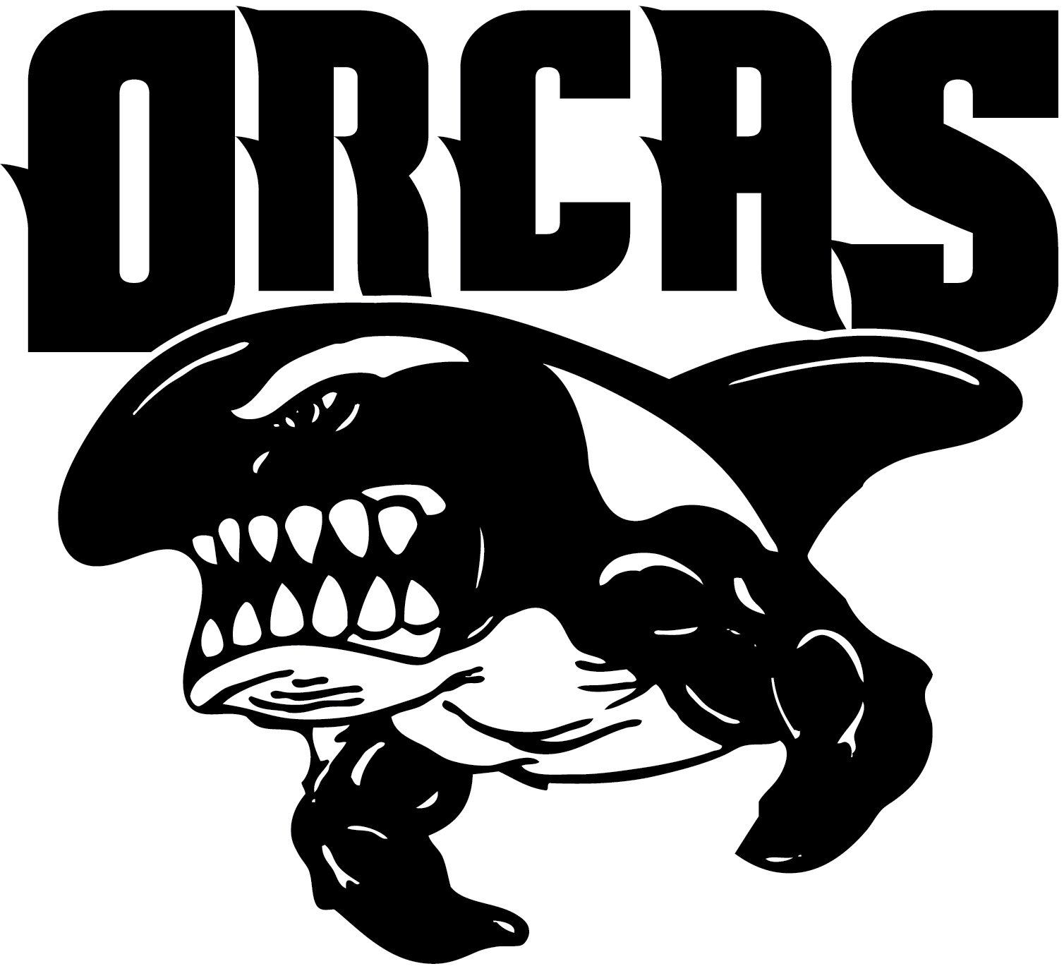 Download Mascot "orcas" Logo - Swimmer - Full Size PNG Image - PNGkit