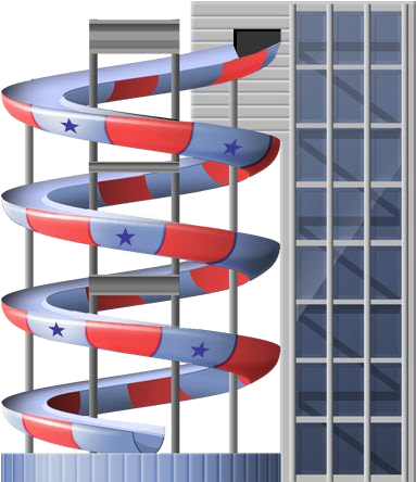 Download Water Slide - Water Slide Transparent - Full Size PNG Image ...