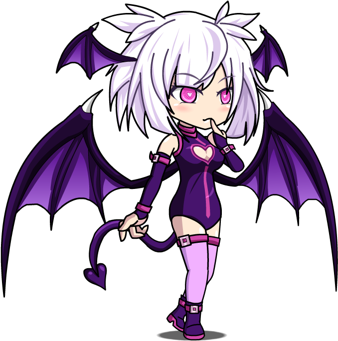 Download Succubus Lilith - Anime Gacha Succubus Lilith - Full Size PNG ...