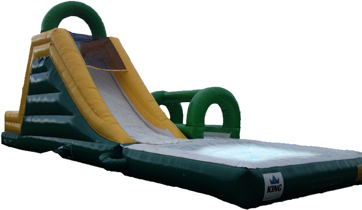 Download Triple Fun 18ft Combo Slide - Inflatable - Full Size PNG Image ...