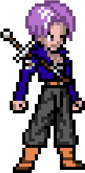 Download Trunks - Minecraft Pixel Art Trunks - Full Size PNG Image - PNGkit