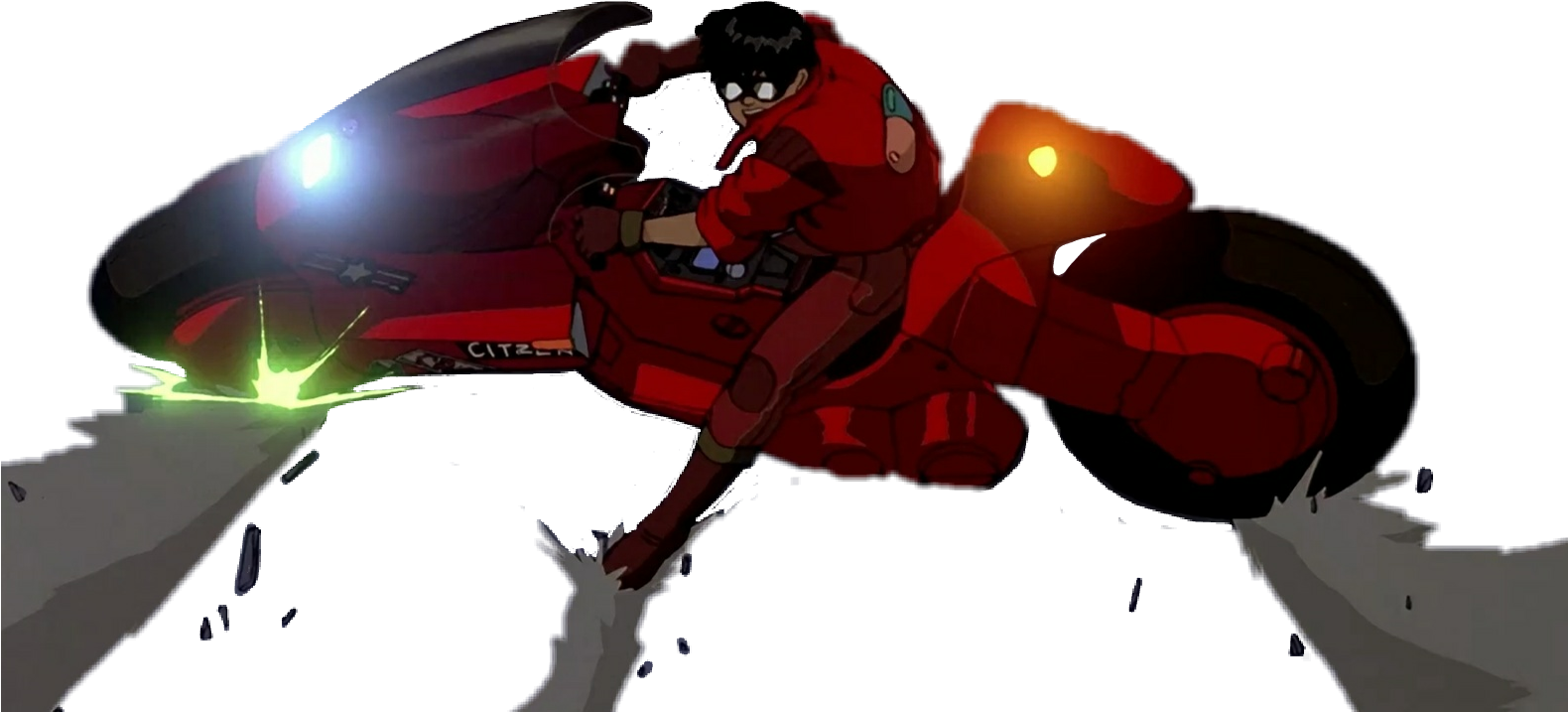 Download Report Abuse - Bike Slide Akira - Full Size PNG Image - PNGkit