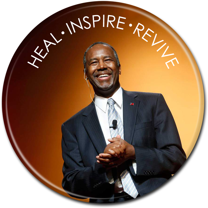 Download Ben Carson Button - Ben Carson - Full Size PNG Image - PNGkit