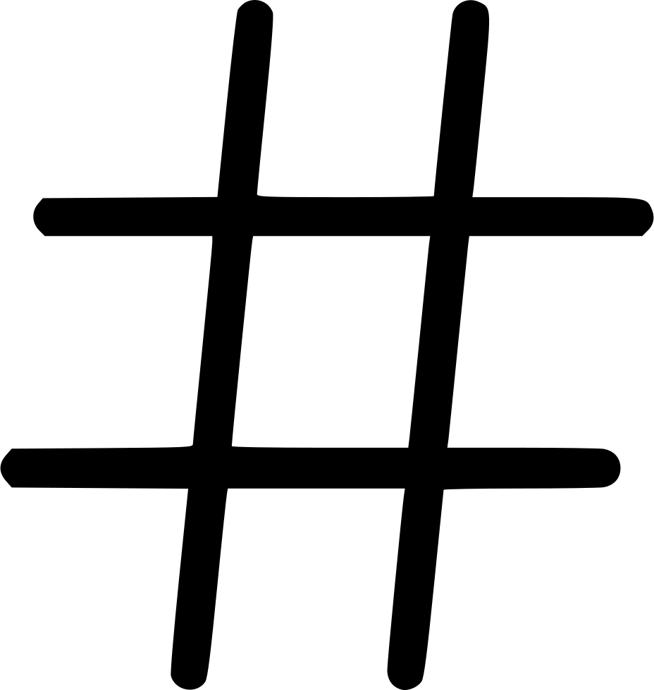 Download Hashtag Hex Sign Comments - Symbol - Full Size PNG Image - PNGkit