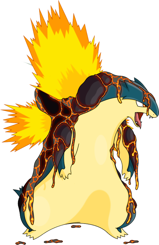Download 0 Yorum - Pokemon Mega Typhlosion - Full Size PNG Image - PNGkit