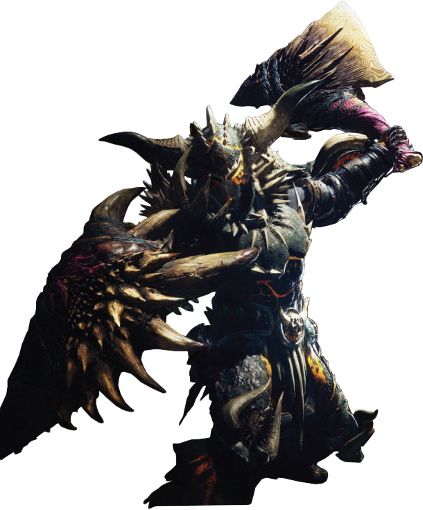 Download Mhworlddecided To Png Nergigante's Armor For Everyone - Mh ...