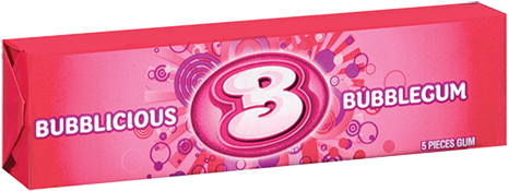 Download Bubblicious Bubble Gum 5-piece Pack For Fresh Candy ...