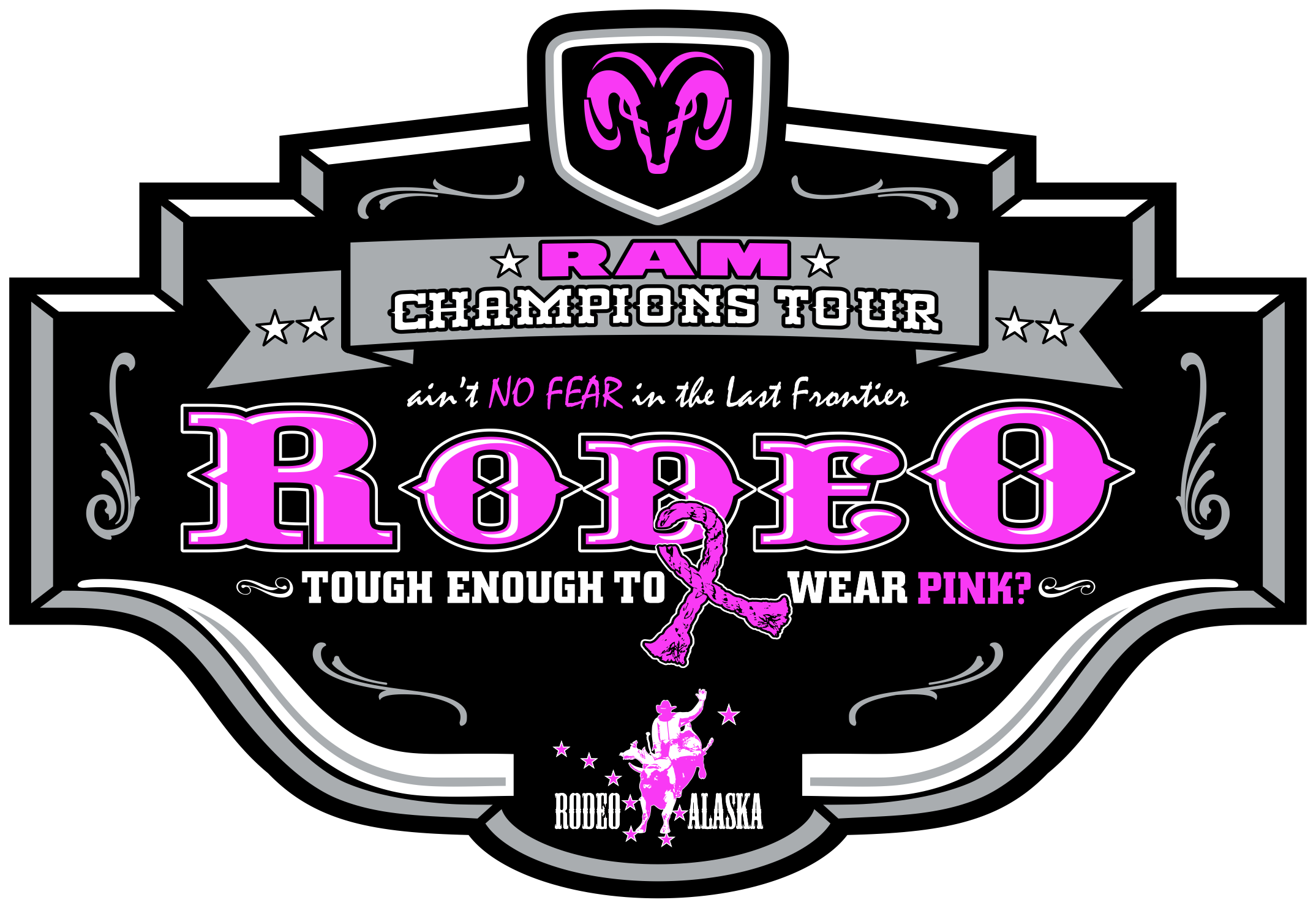 Download Ram Champions Tour Finals Rodeo, Yeehaw - Dodge Factory Logo ...
