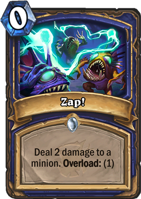Download Zap Card - Zap Hearthstone - Full Size PNG Image - PNGkit