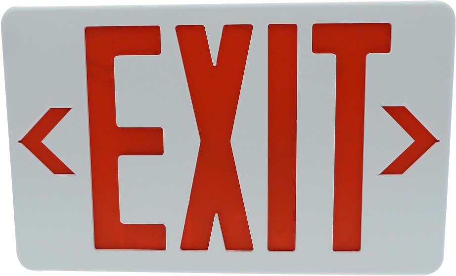 Download Led Exit Sign - Exit Sign With Emergency Lighting - Full Size ...
