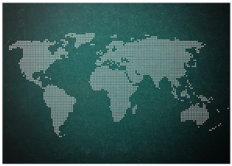 Download Transparent Large World Map Vector - PNGkit