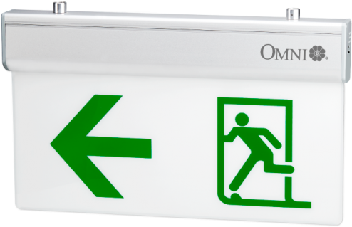 Download Led Emergency Exit Sign Plate - Omni Light For Life - Full ...
