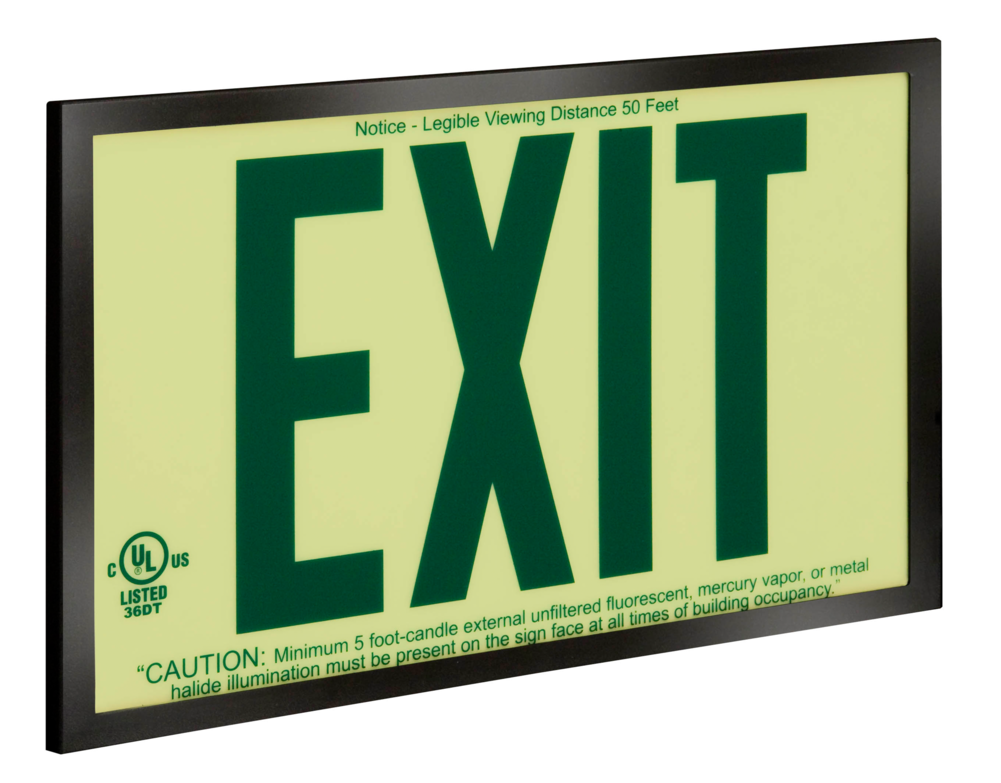 Download P50 Exit Signs - Full Size PNG Image - PNGkit