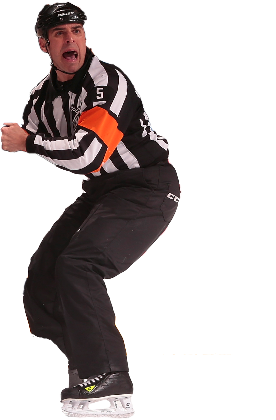 Download Headless Hockey Player And Terrified Referee - Hockey Referee ...
