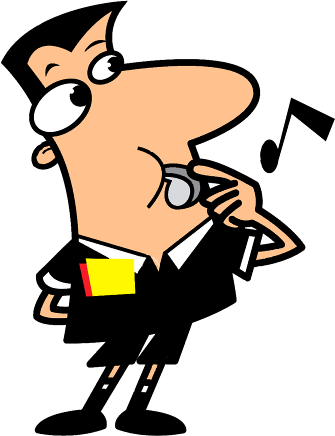 Download Association Football Referee Cartoon Clip Art - Football ...