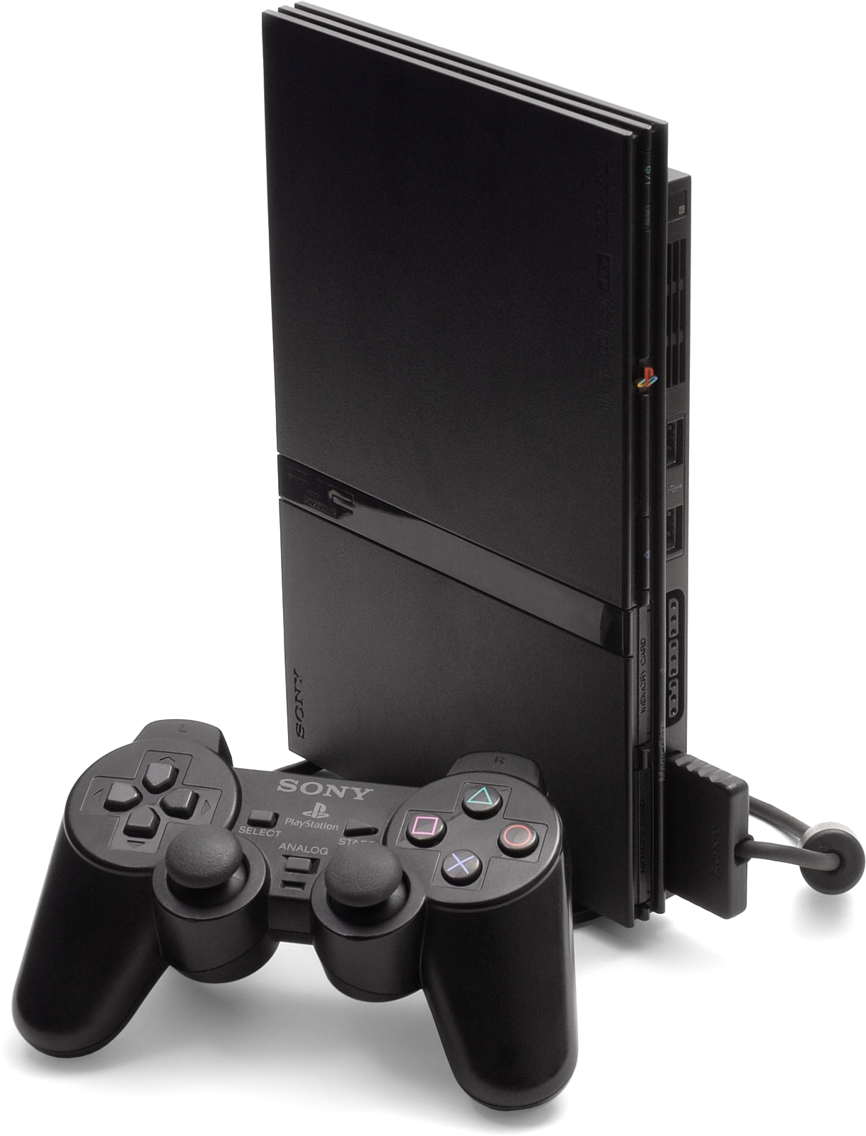 Download Ps2 Slim Console - Playstation 2 - Full Size PNG Image - PNGkit