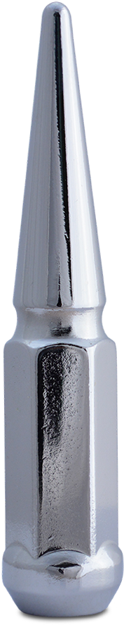Download Metal Spike Png - 1 2 X 20 Spike Lug Nuts Chrome - Full Size ...