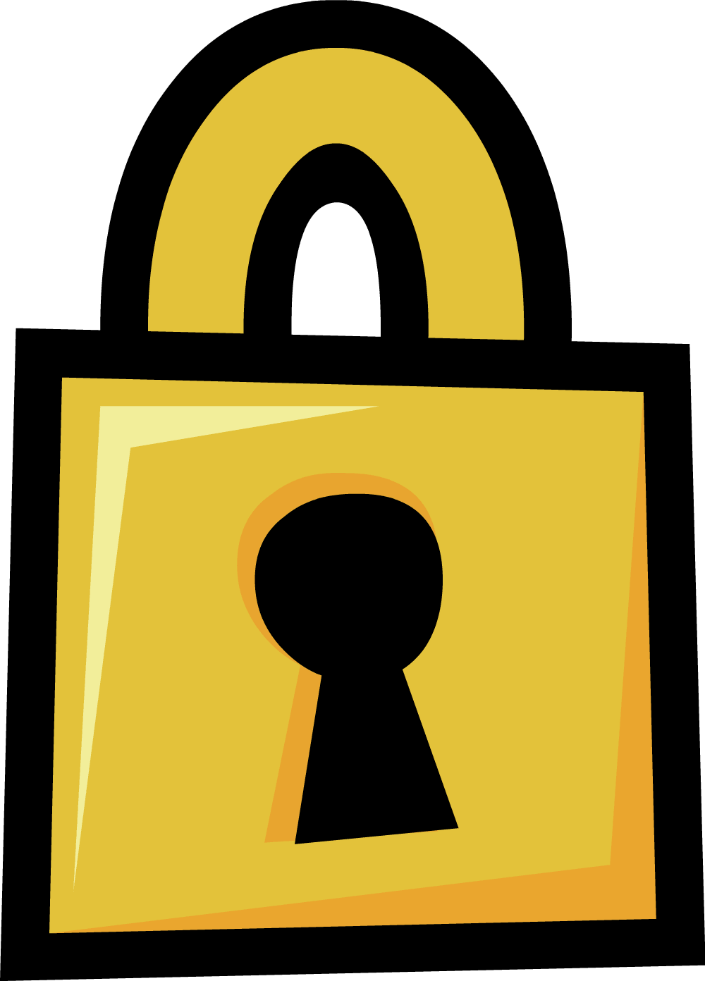 Download Lock Icon - Full Size PNG Image - PNGkit