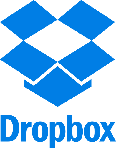 Download Dropbox Logos Dropbox Vertical Blue - Dropbox Logo - Full Size ...