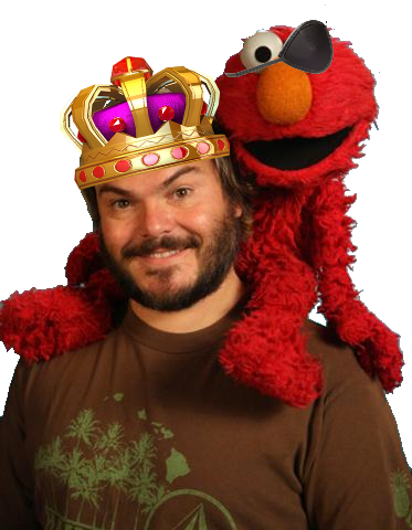 Download Auaqad4 - Jack Black Elmo - Full Size PNG Image - PNGkit