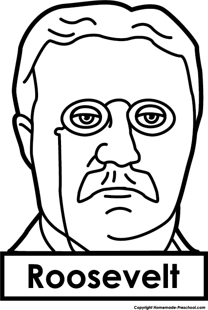 Download Transparent Theodore Roosevelt Easy Drawing - PNGkit
