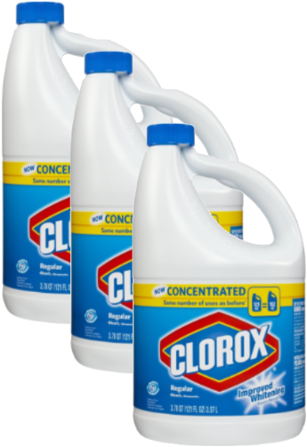 Download Clorox Bleach Regular - Clorox Regular Bleach Concentrated 121 ...