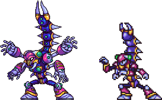 Download 8 Jun - Pixel Art Megaman - Full Size PNG Image - PNGkit